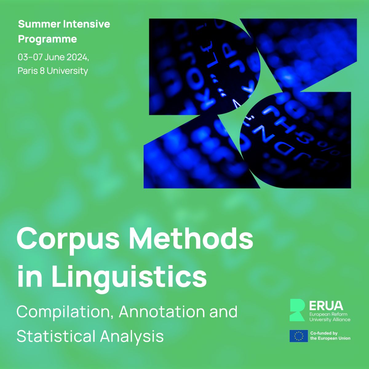 Summer Intensive Programme: Corpus Methods in Linguistics – compilation, annotation and ...